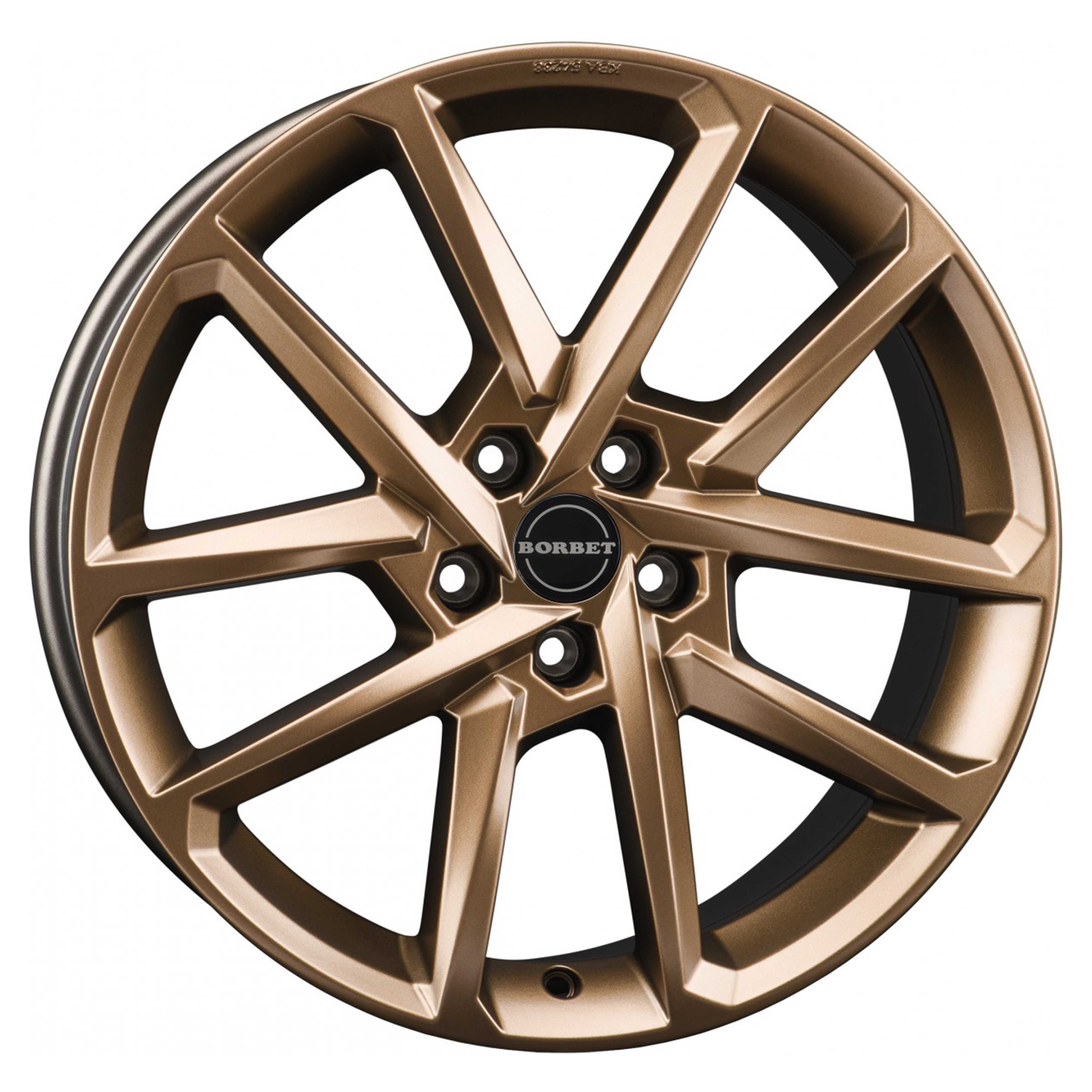 Tesla Model 3 Felgen / Kompletträder - Borbet N black bronze in 18 Zoll ...