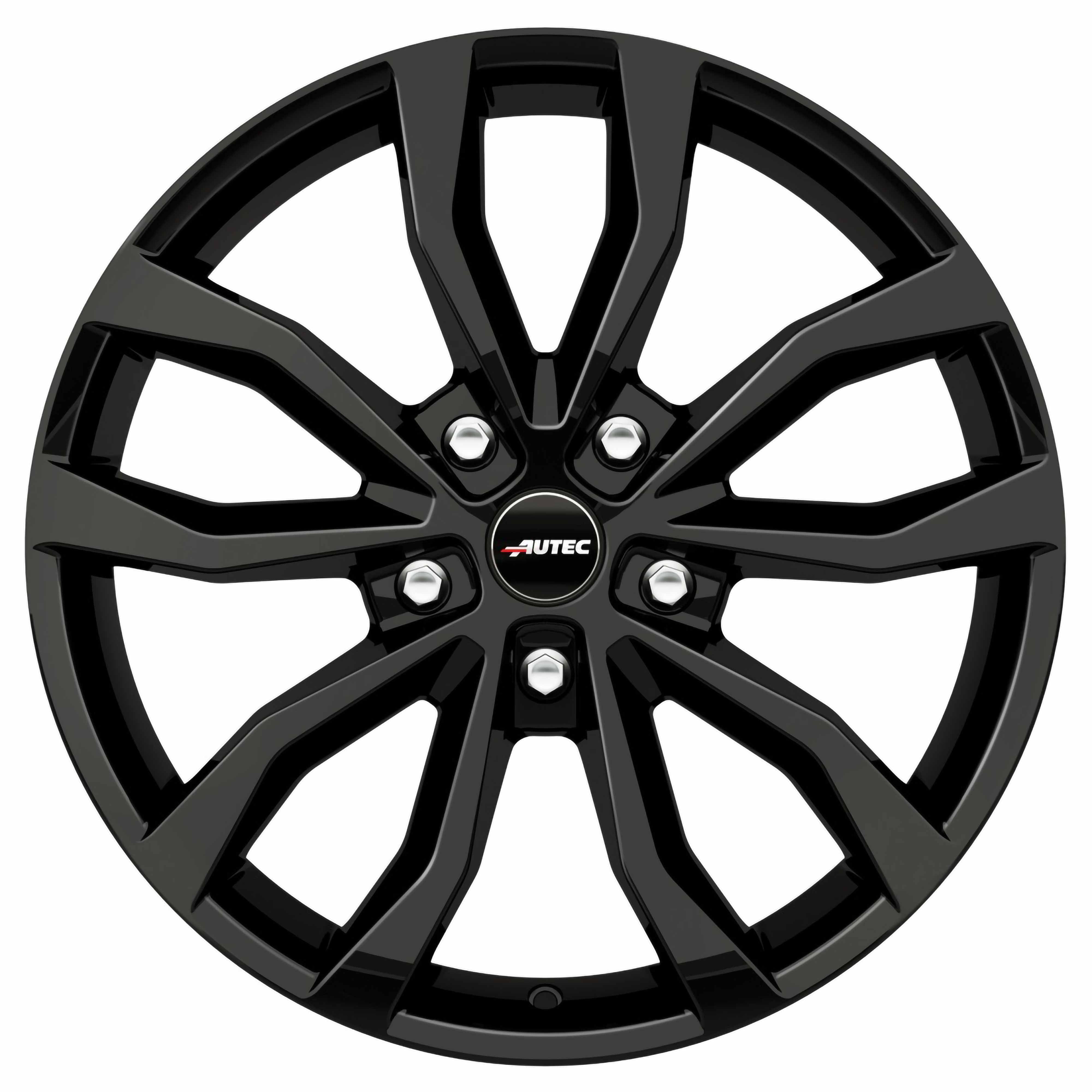 Tesla Model 3 Felgen / Kompletträder - AUTEC UTECA Schwarz in 18 Zoll ...