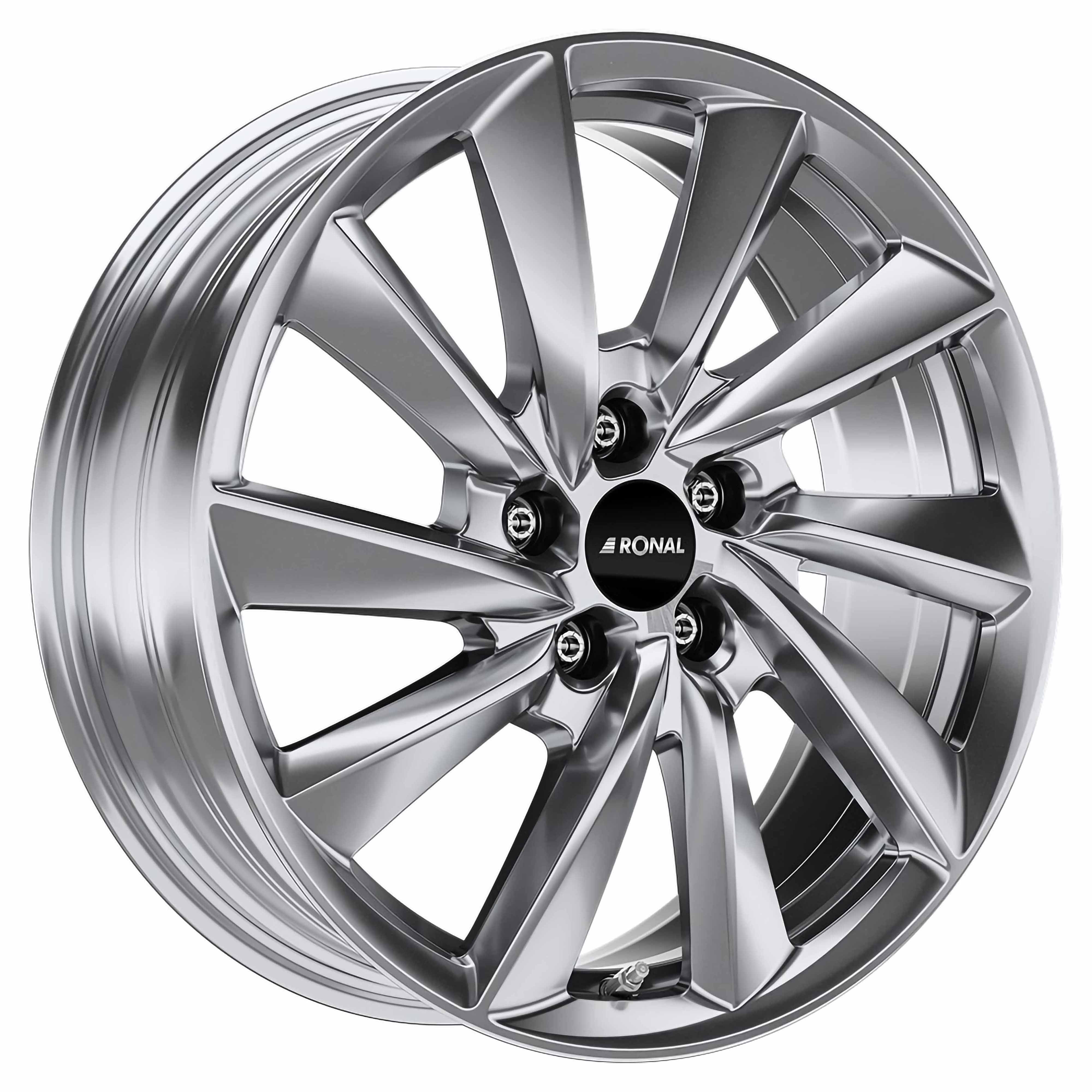 Tesla Model 3 Felgen / Kompletträder - Ronal R70 - Silber in 18 Zoll ...