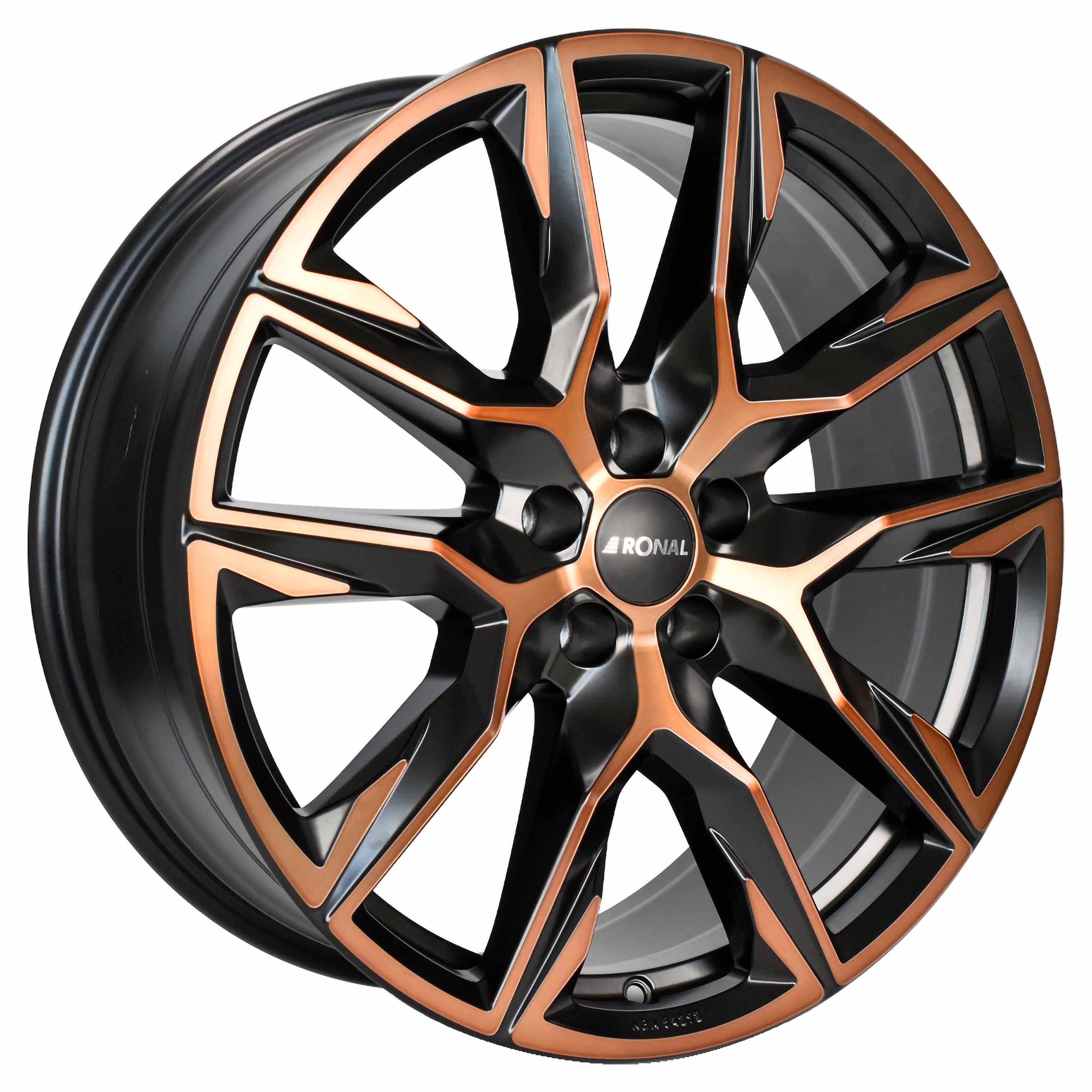 Tesla Model 3 Felgen / Kompletträder - Ronal R71 Copper Mat in 20 Zoll ...